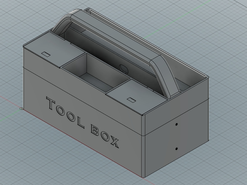 Tool box small by Martines | Download free STL model | Printables.com
