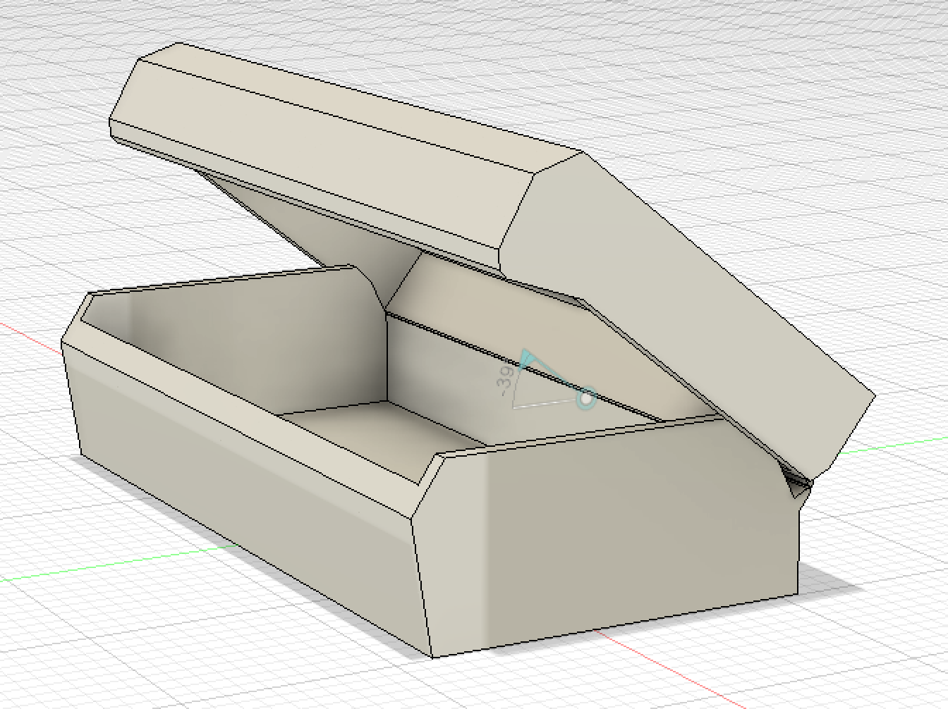 little box with living hinge (flex) by 3Dietrich | Download free STL ...