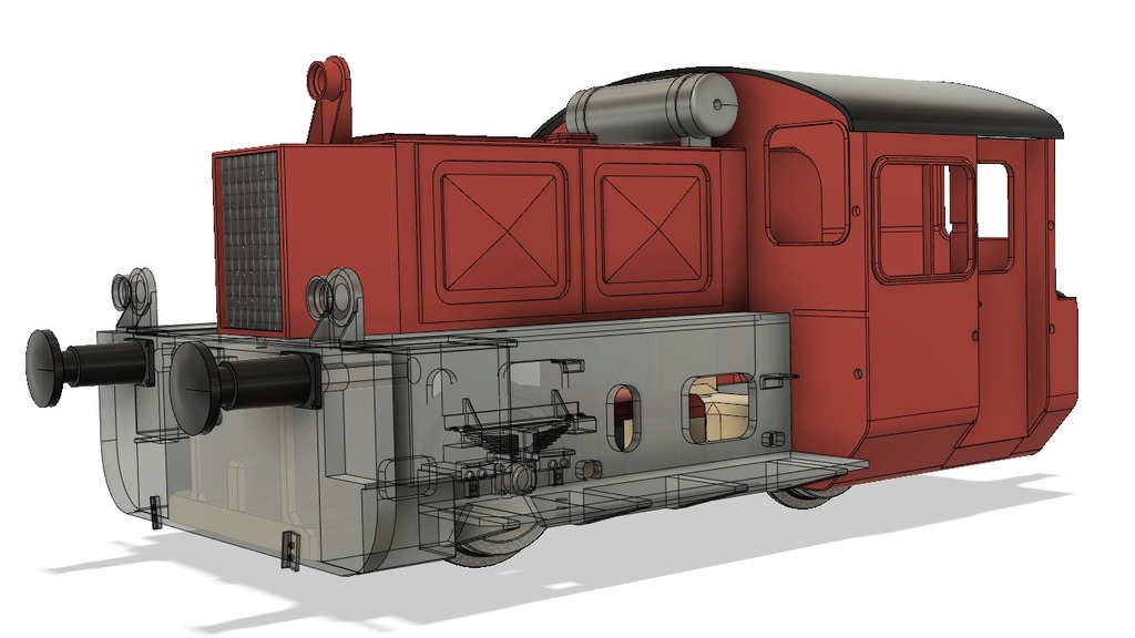 DB KÖF II, Gauge 1 (1:32) / 45 mm by Beusekomse Baan | Download free ...