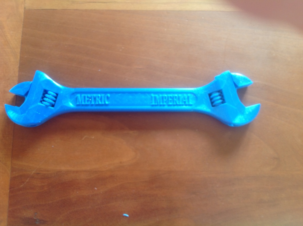 Double sided adjustable spanner - METRIC & IMPERIAL ! by Beusekomse ...
