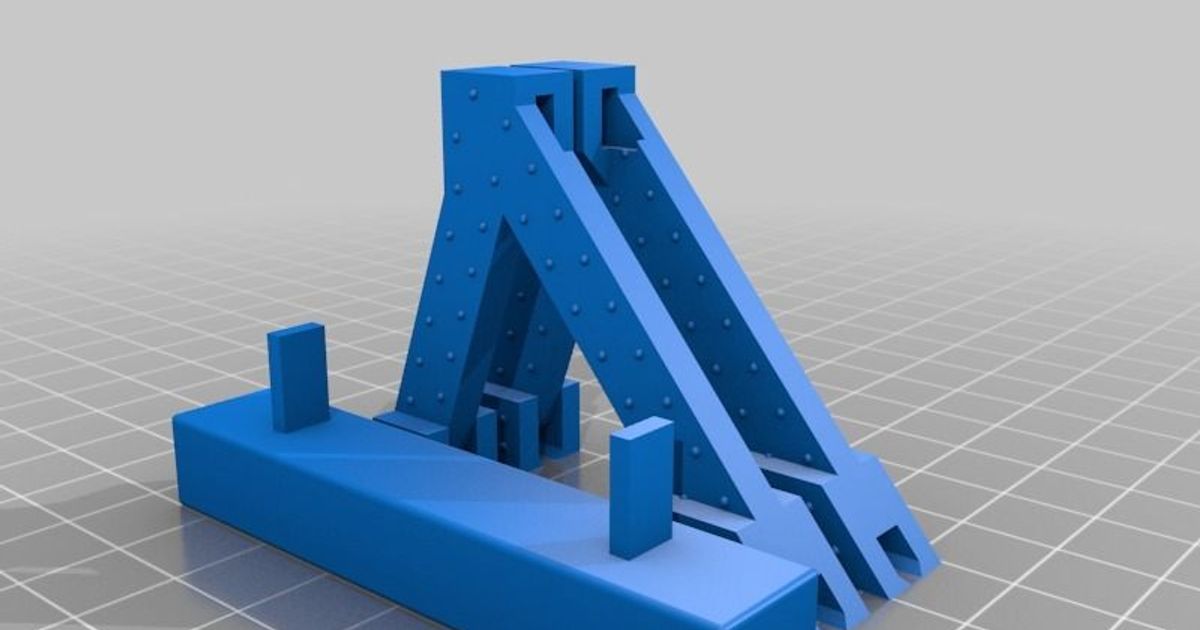 Gauge 1 buffer 1:32 for LGB rails by Beusekomse Baan | Download free ... Gauge 1 buffer 1:32 for LGB rails by Beusekomse Baan | Download free ...