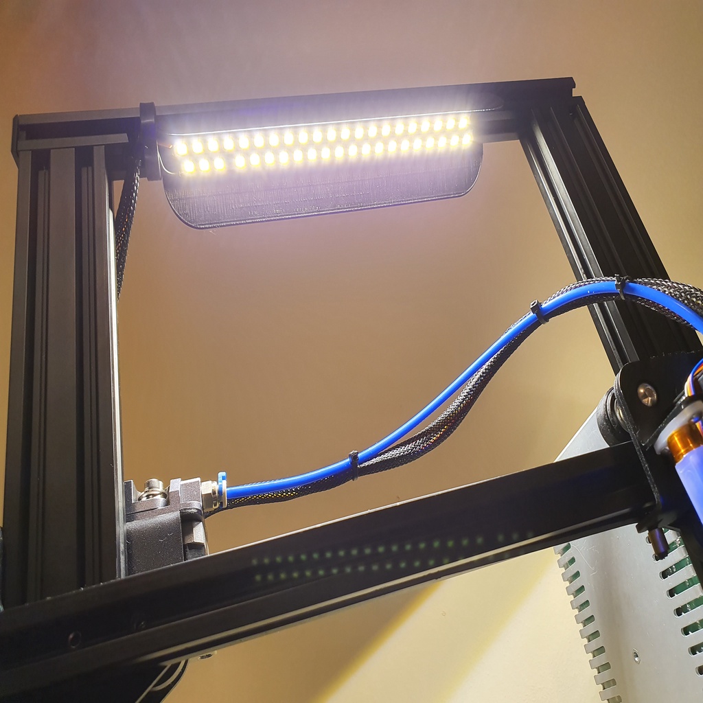 Cross Bar Light Visor by Sparxcore | Download free STL model ...