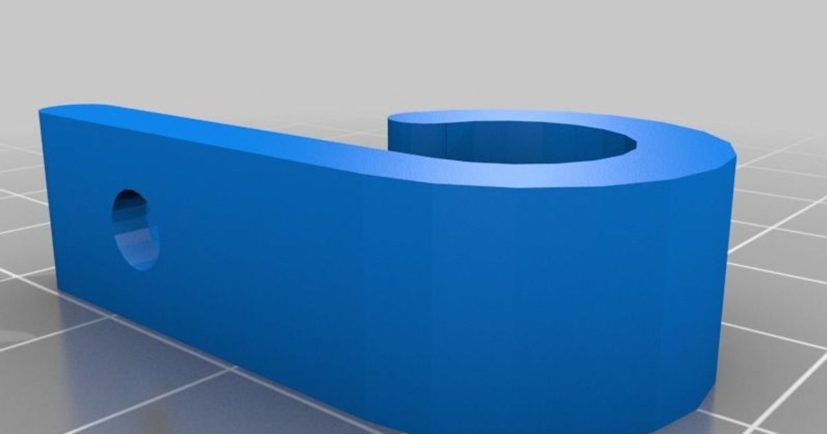 Parametric Cable Hook / Hanger by Andy | Download free STL model ...
