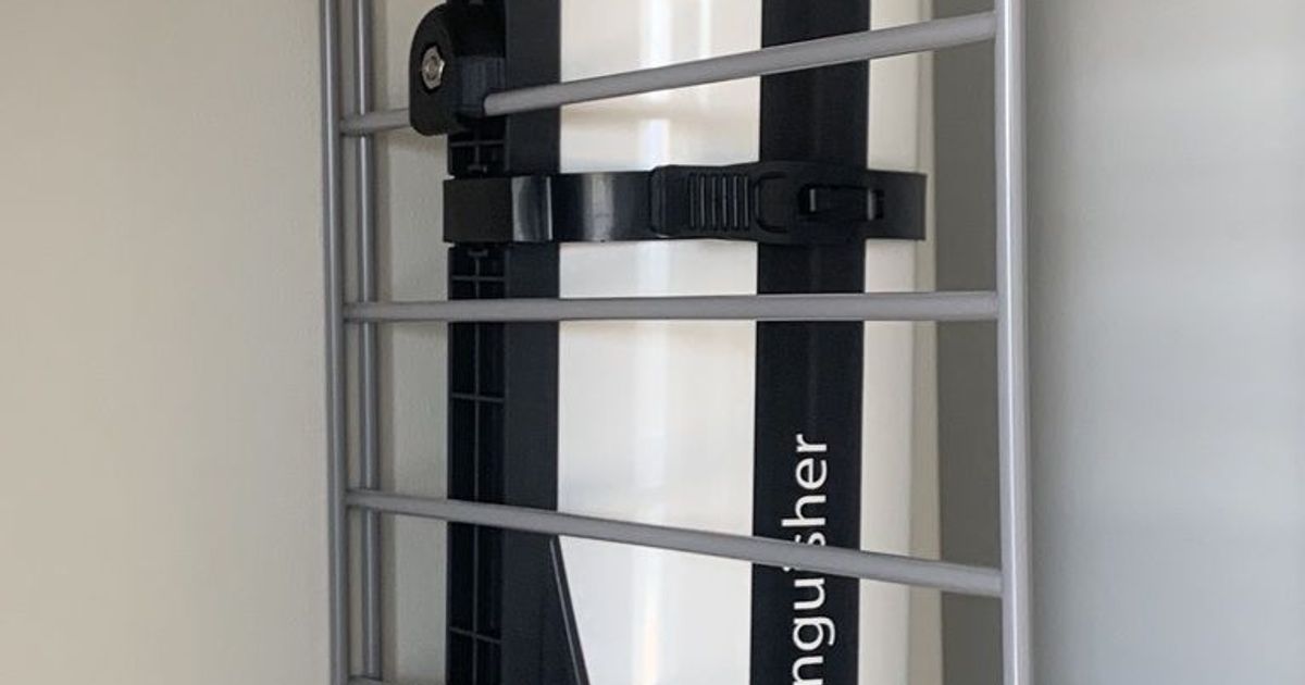 String Shelf Mount by JP | Download free STL model | Printables.com