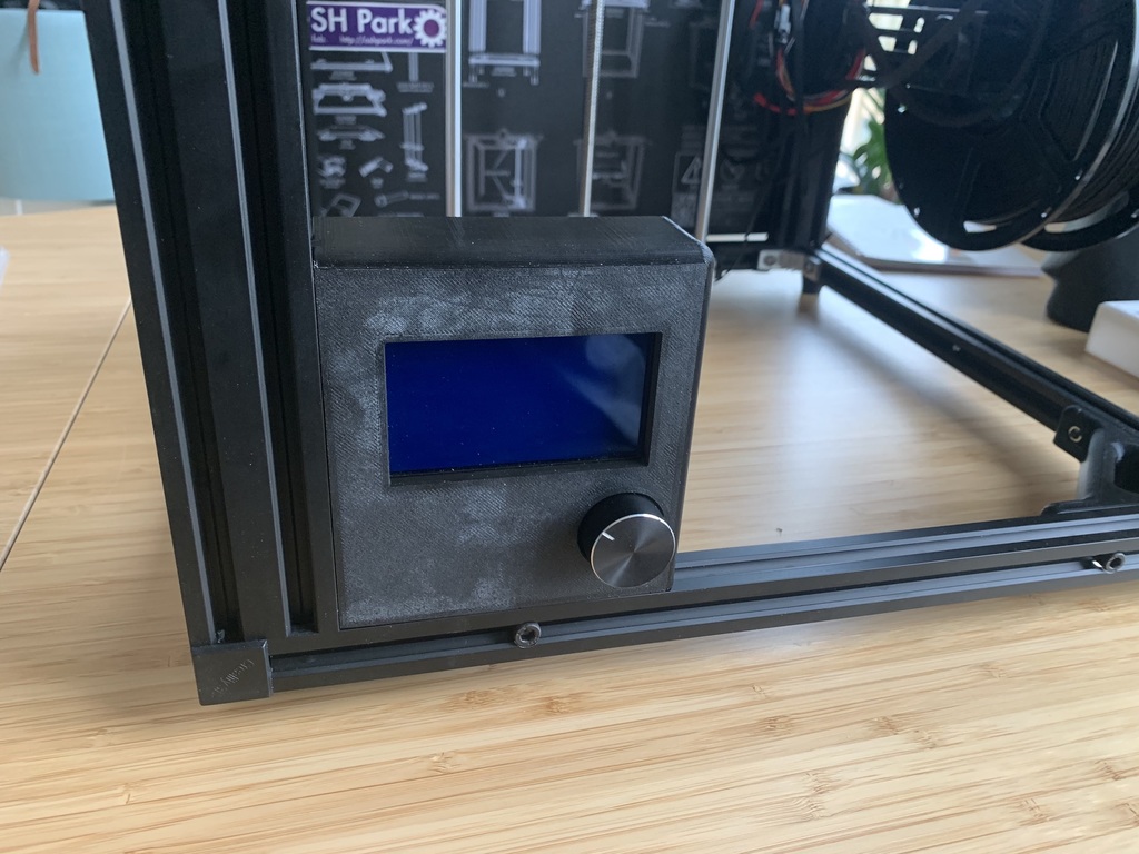 Ender 5 Screen Box Inside Frame by JP | Download free STL model ...