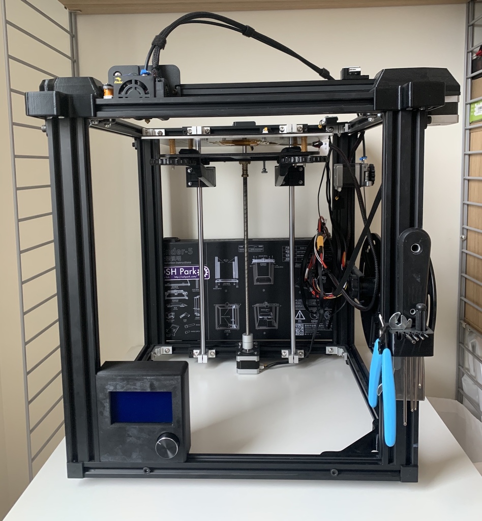 Ender 5 Screen Box Inside Frame by JP | Download free STL model ...