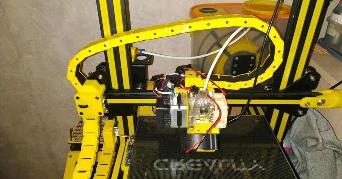 Creality Ender3 3 Cable Chains by Volkaster | Download free STL model ...