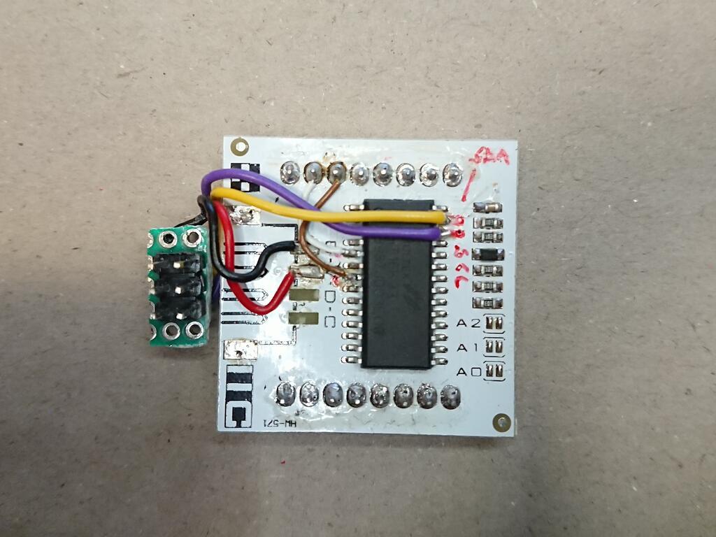 I2C 8x8 LED dot matrix display for fischertechnik by juh | Download ...