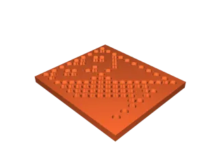 BBC Micro Owl Logo Badge/chip by CopperLion | Download free STL model ...