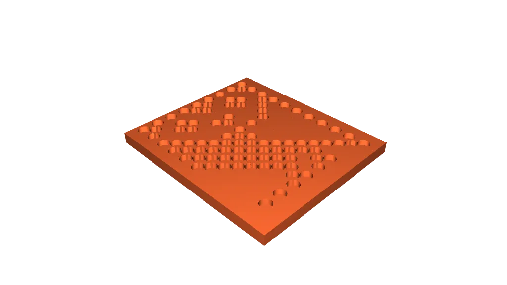 BBC Micro Owl Logo Badge/chip by CopperLion | Download free STL model ...