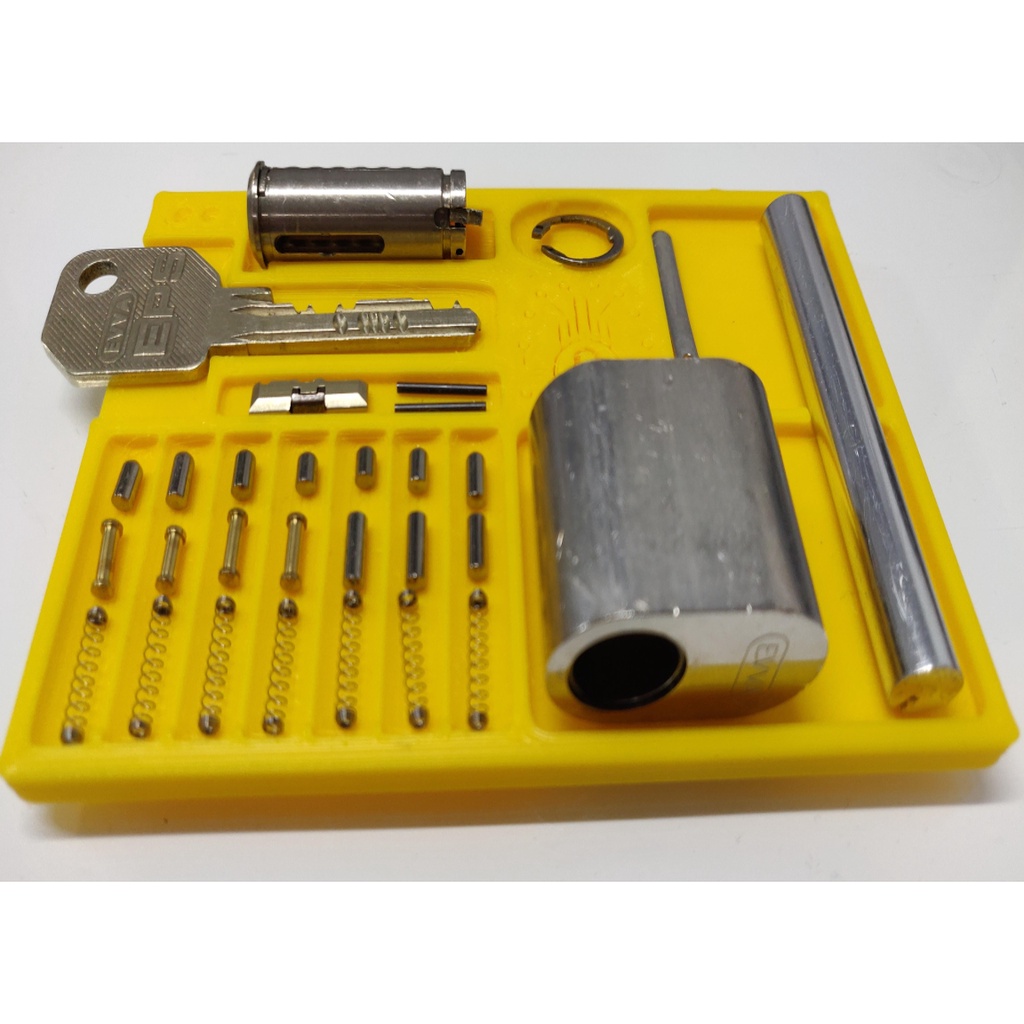 Lock Pinning Tray SP (ASSA 7 pins) by SasPes | Download free STL model ...