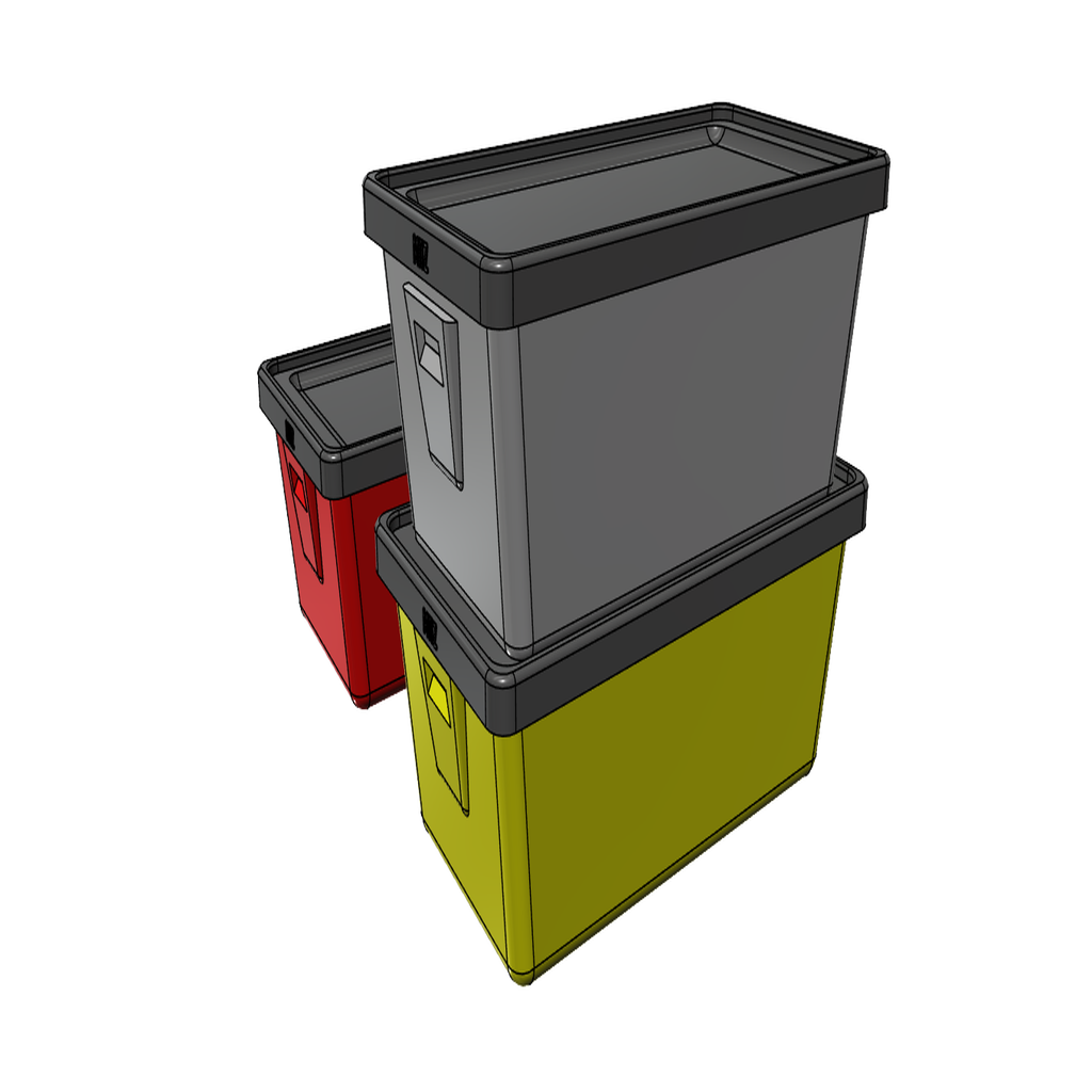 Stackable Mini Tote by Mitzpatrick | Download free STL model ...