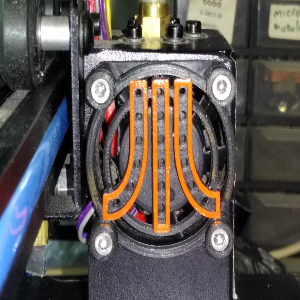 Geeetech A10 Extruder Fan Guard- Atari by Mitzpatrick | Download free ...