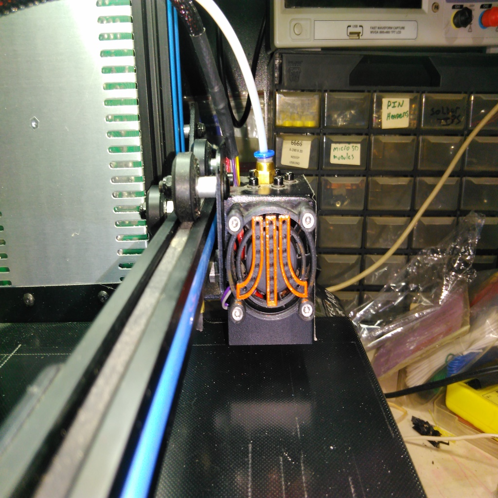 Geeetech A10 Extruder Fan Guard- Atari by Mitzpatrick | Download free ...