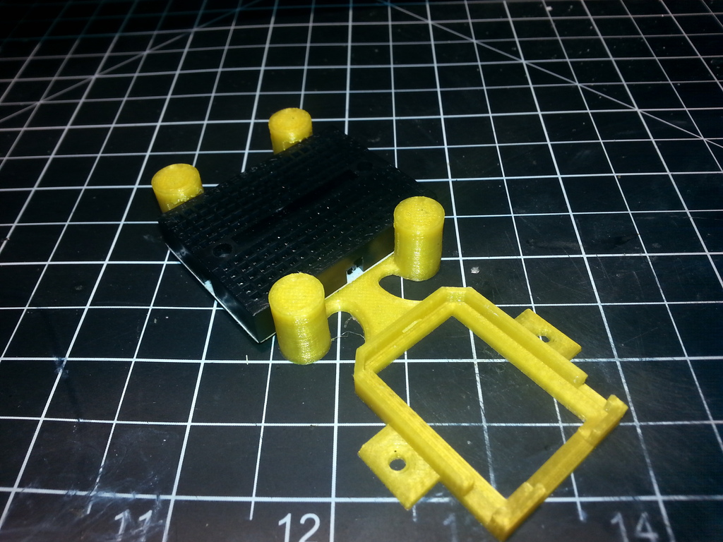 WEMOS D1 MINI Breadboard Mount by Mitzpatrick | Download free STL model ...