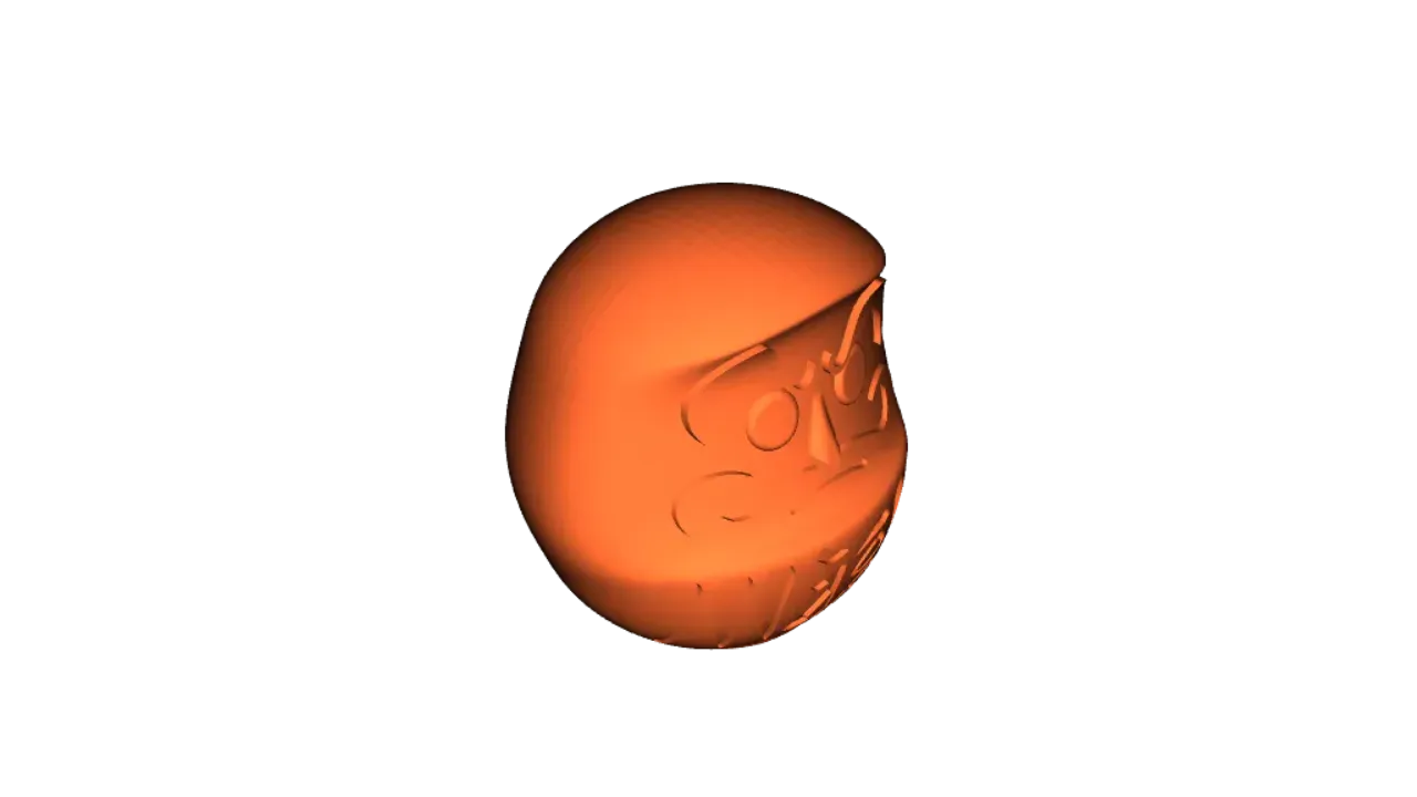 Nichijou Daruma by Kazzran | Download free STL model | Printables.com
