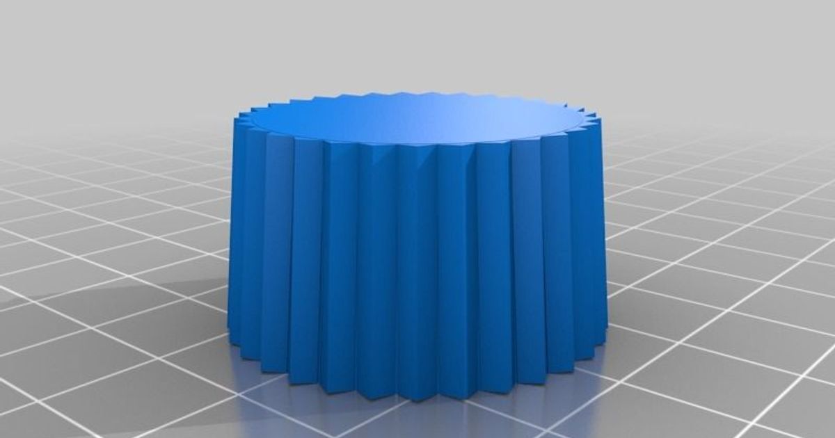 My Customized Knob! by stefi01 | Download free STL model | Printables.com