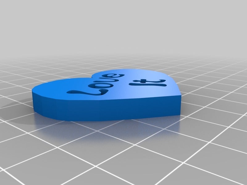 Heart -Basic - LOVE IT! by StarLabs3D | Download free STL model ...