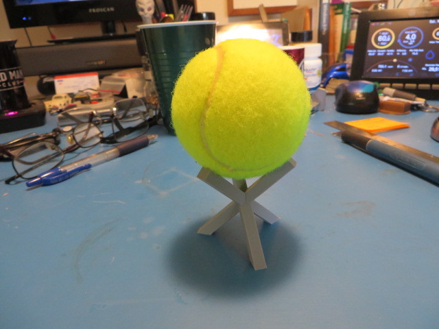 Sphere Stand by Macguyver | Download free STL model | Printables.com