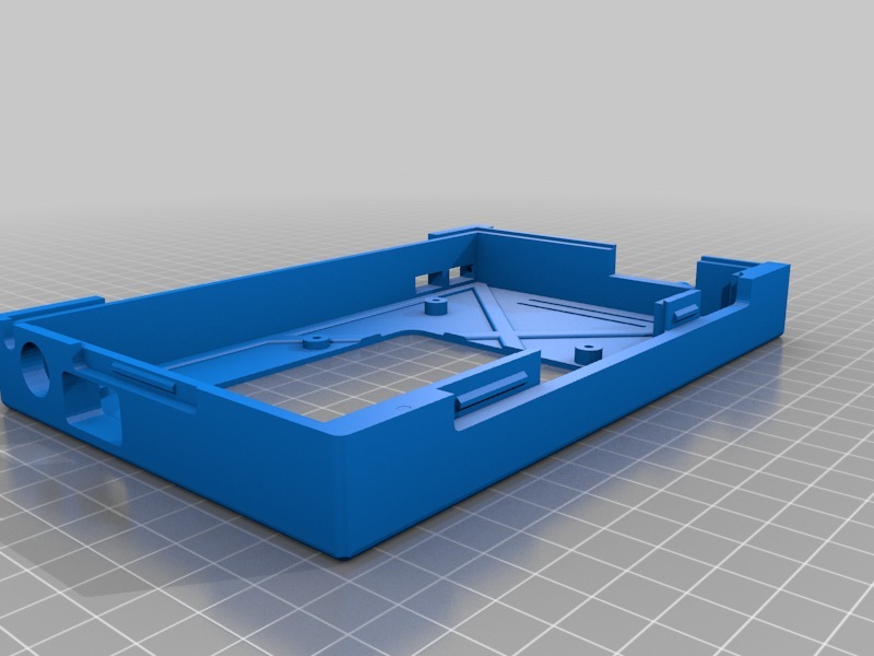 7 inch lcd with raspberry pi housing by stefi01 | Download free STL ...