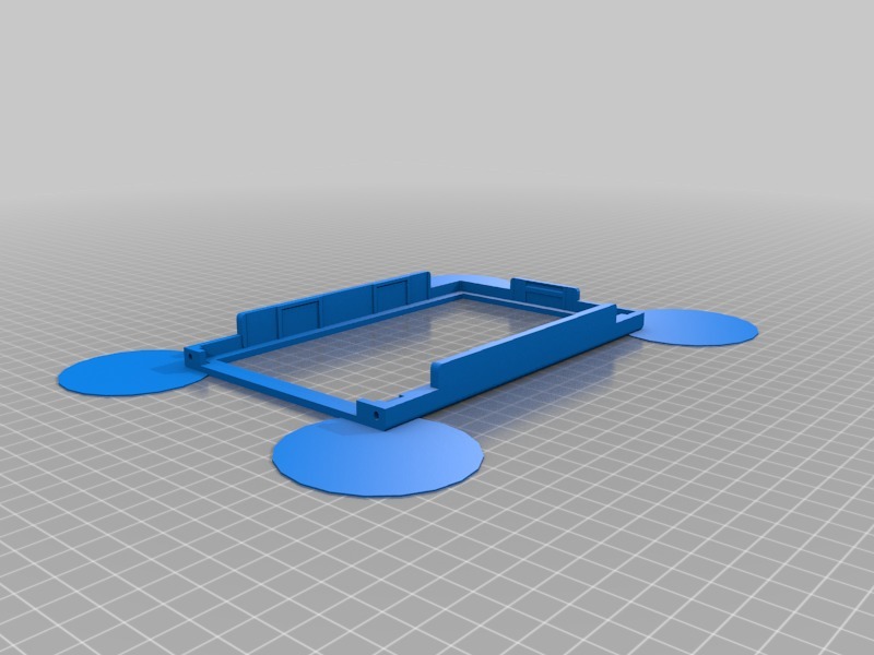 7 inch lcd with raspberry pi housing by stefi01 | Download free STL ...