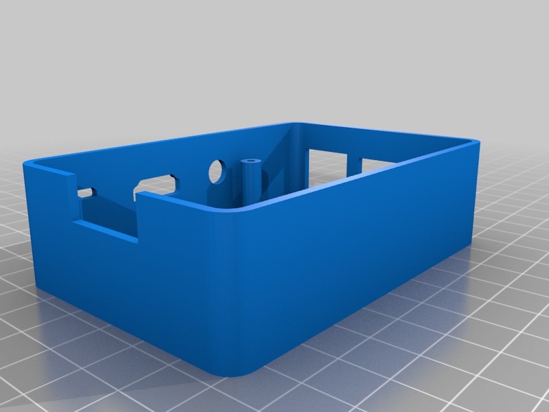 7 inch lcd with raspberry pi housing by stefi01 | Download free STL ...