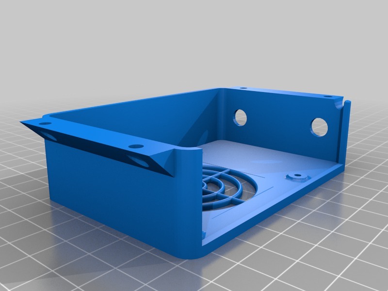 7 inch lcd with raspberry pi housing by stefi01 | Download free STL ...