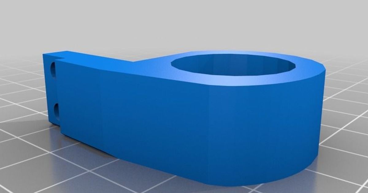 inductive sensor mount for 18mm thread by stefi01 | Download free STL ...