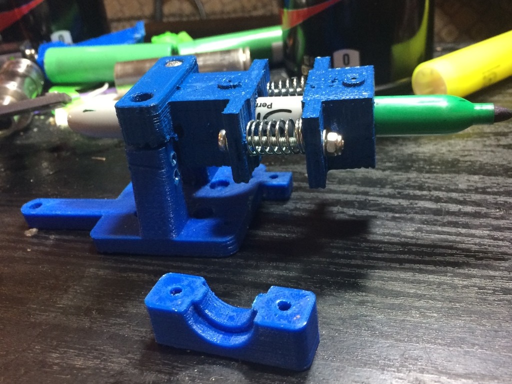 HyperCube sharpie holder by stefi01 | Download free STL model ...