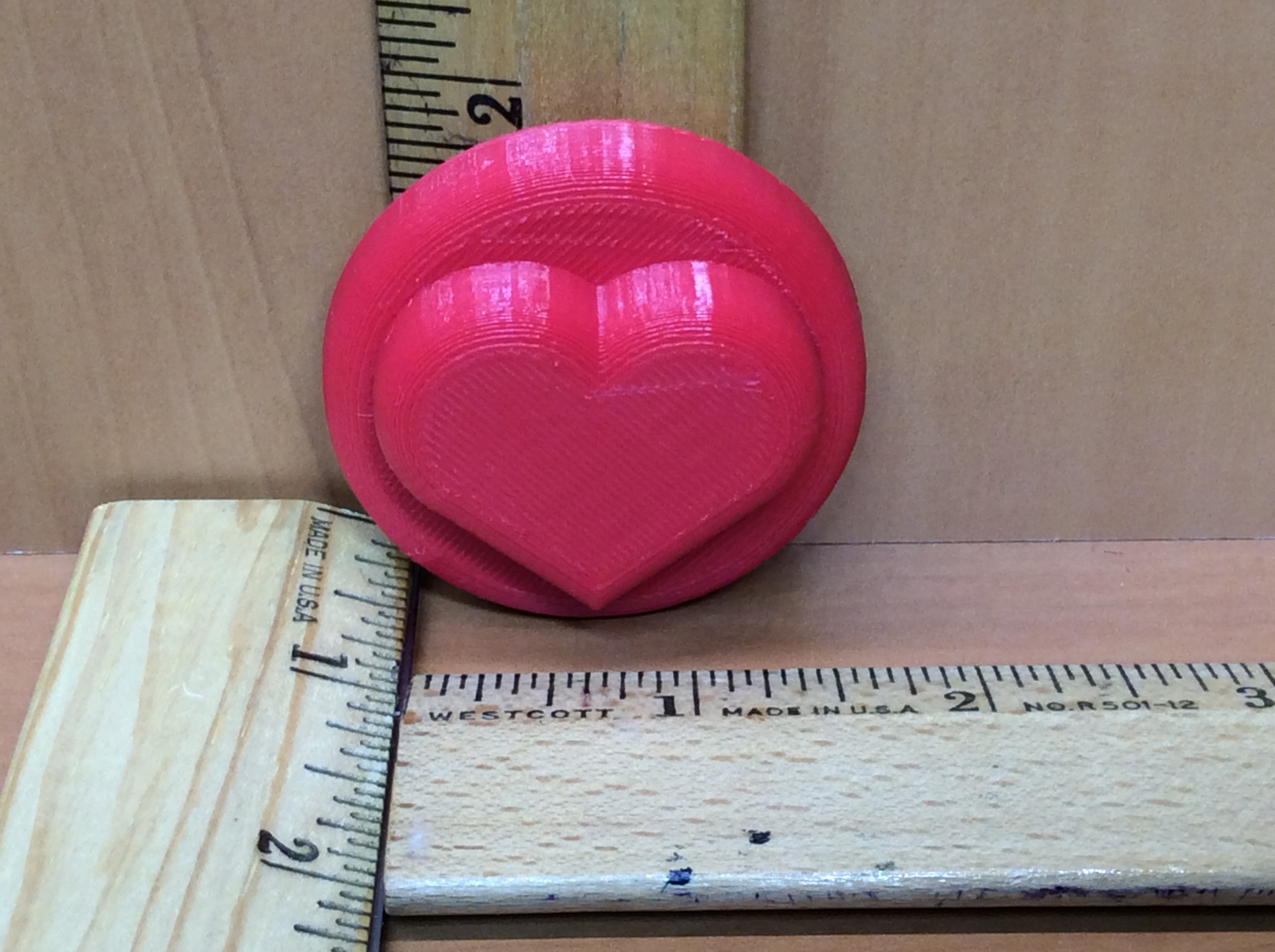 Rounded Heart with Base by StarLabs3D | Download free STL model ...