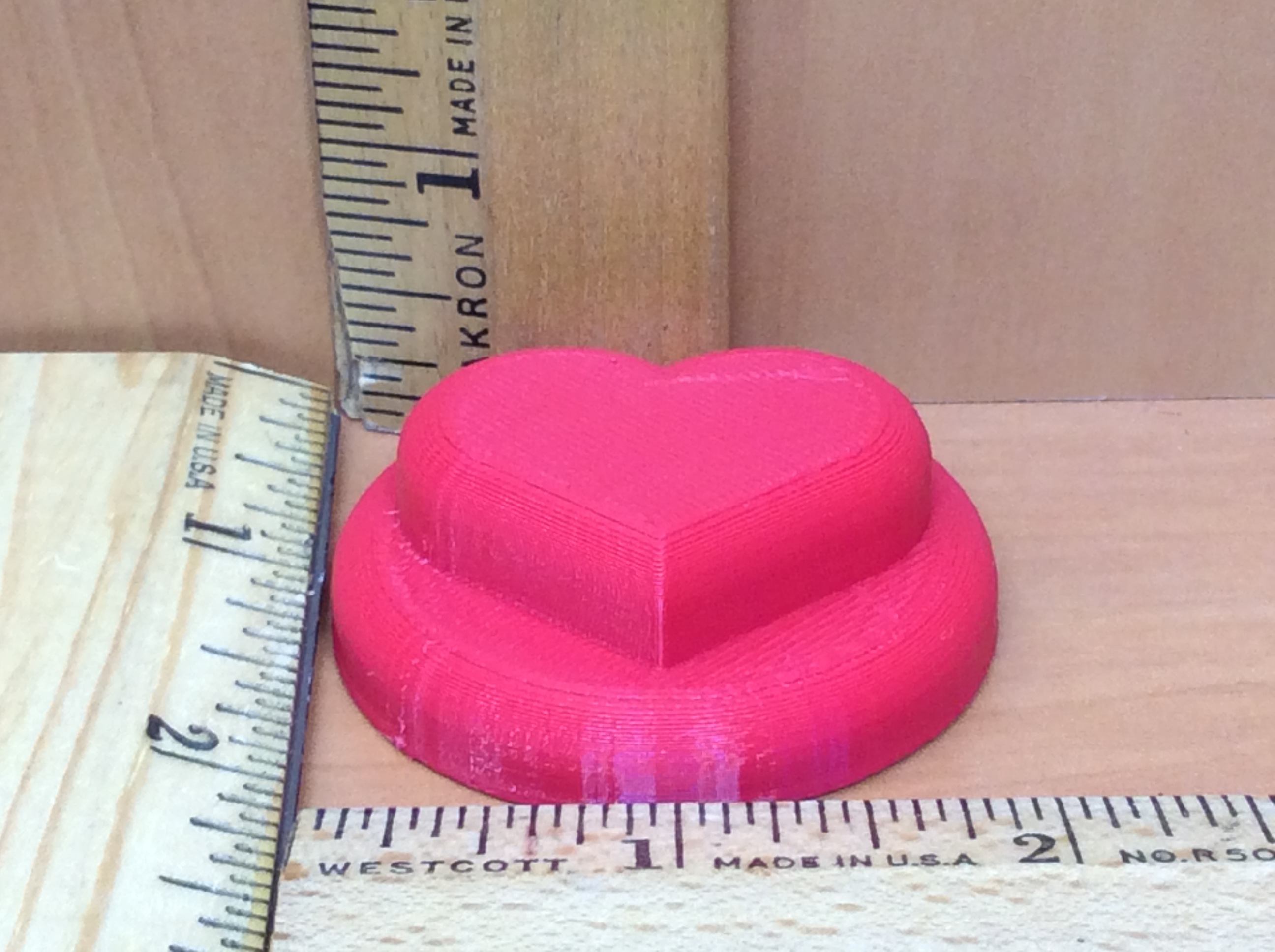 Rounded Heart with Base by StarLabs3D | Download free STL model ...