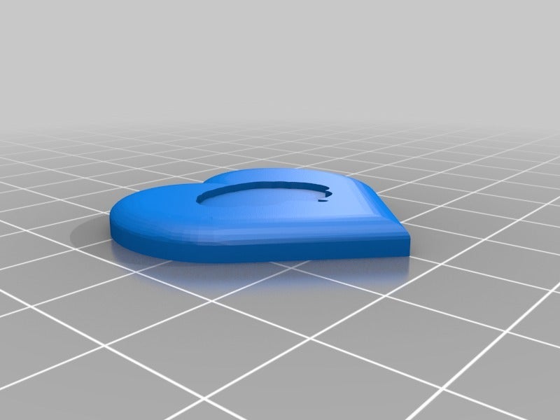 Rounded Heart with Base by StarLabs3D | Download free STL model ...