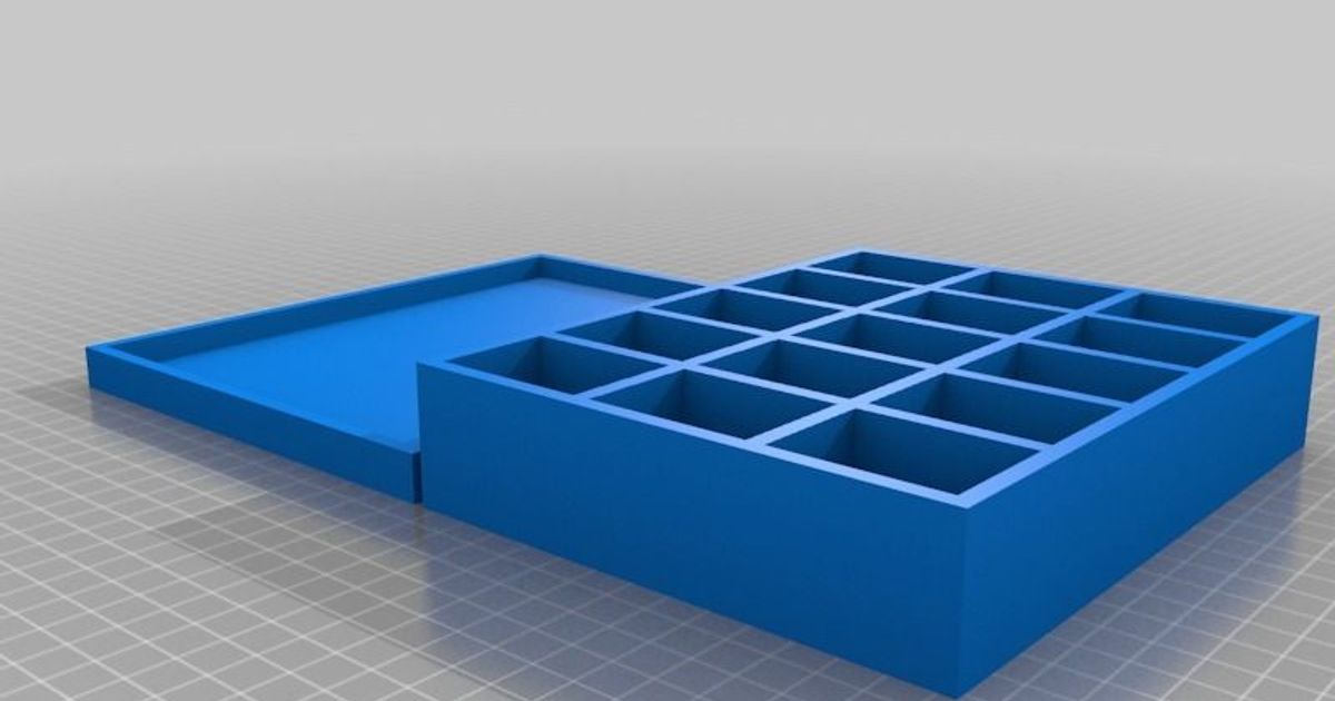 Electronics Box with Lid by stefi01 | Download free STL model ...