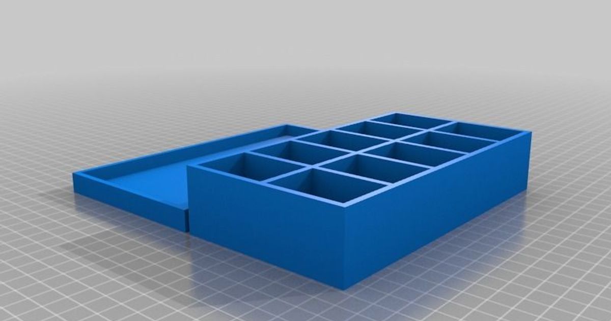 Electronics Box with Lid by stefi01 | Download free STL model ...