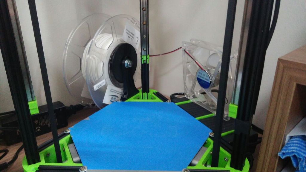 Kossel Mini Spool Holder by Marcelo Chaves | Download free STL model ...
