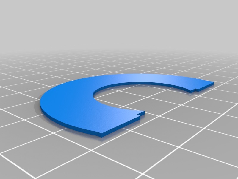 Solar System with Planet Symbols by echt_fein_mann | Download free STL ...