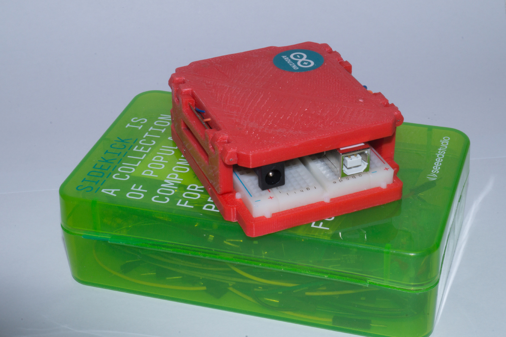 Folding Box for Arduino Uno by echt_fein_mann | Download free STL model ...