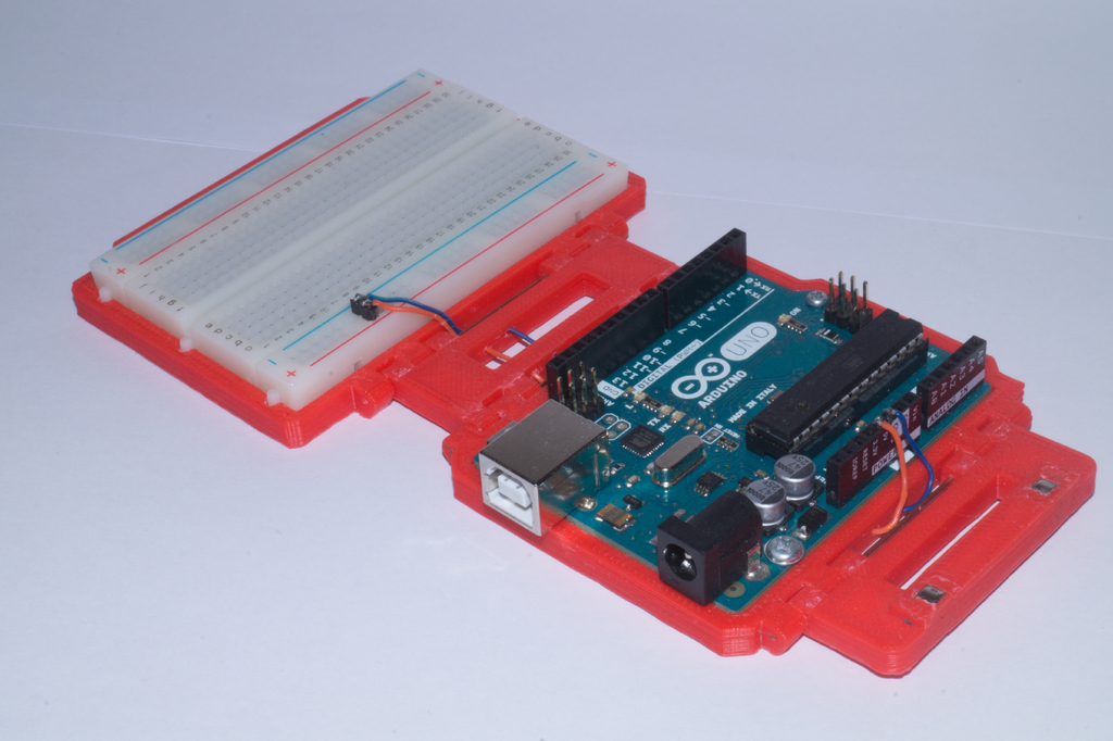 Folding Box for Arduino Uno by echt_fein_mann | Download free STL model ...