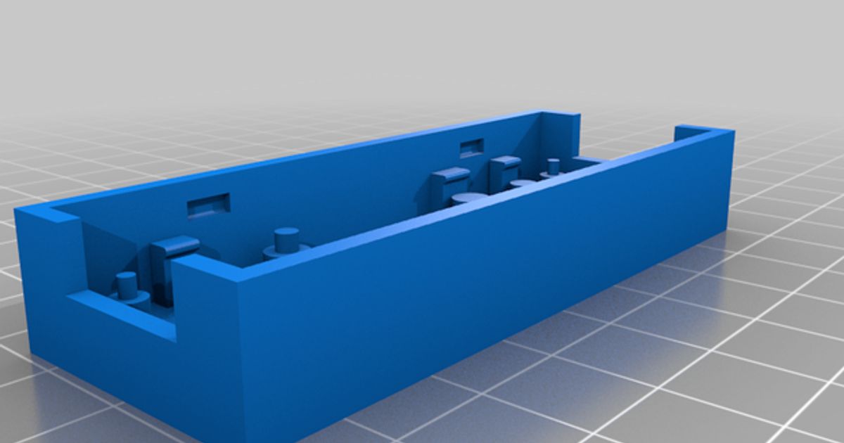 LM2596 Buck/Boost Converter Case for USB connectors par 7FM ...