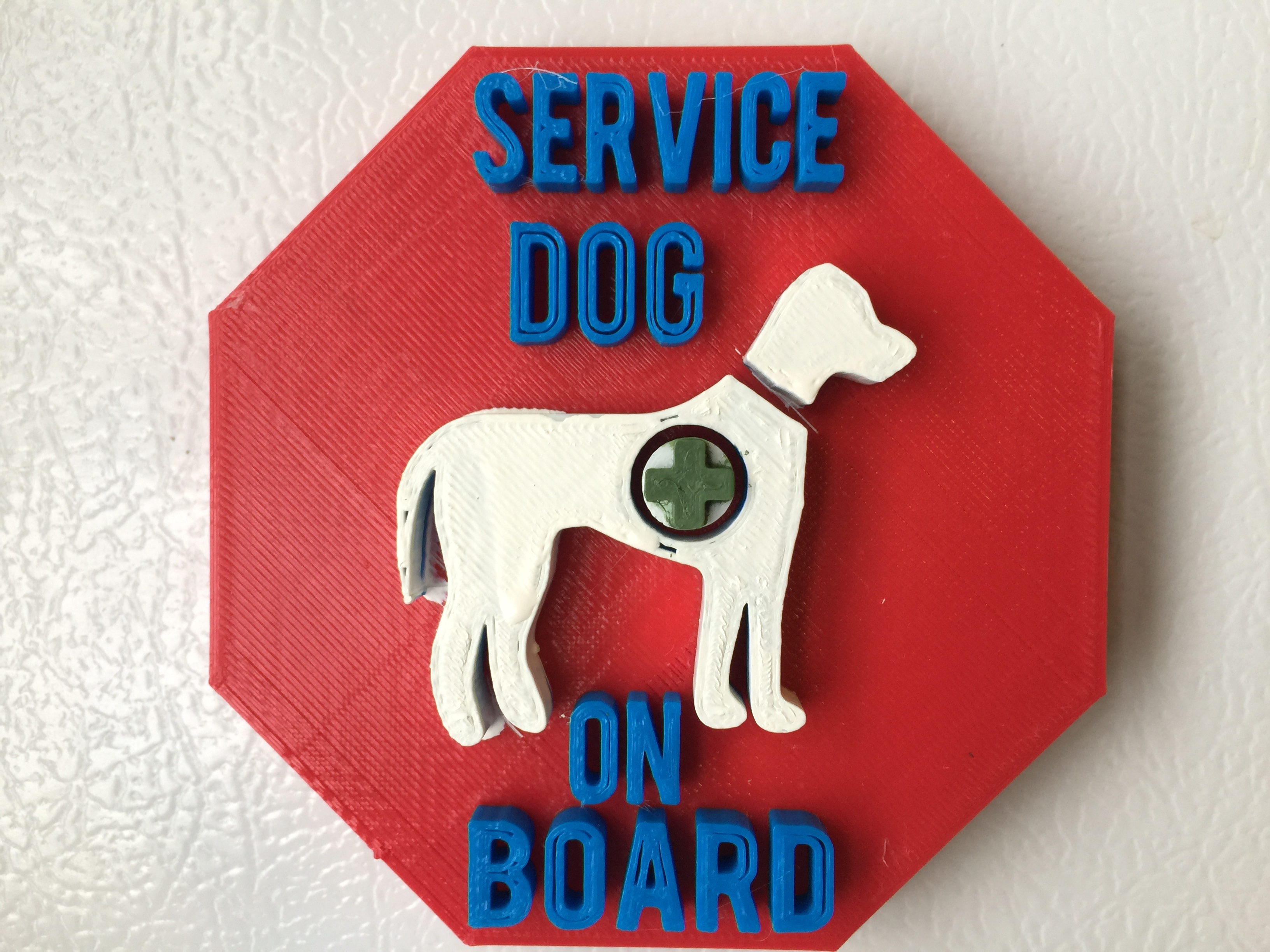 Service Dog On Board by StarLabs3D | Download free STL model ...