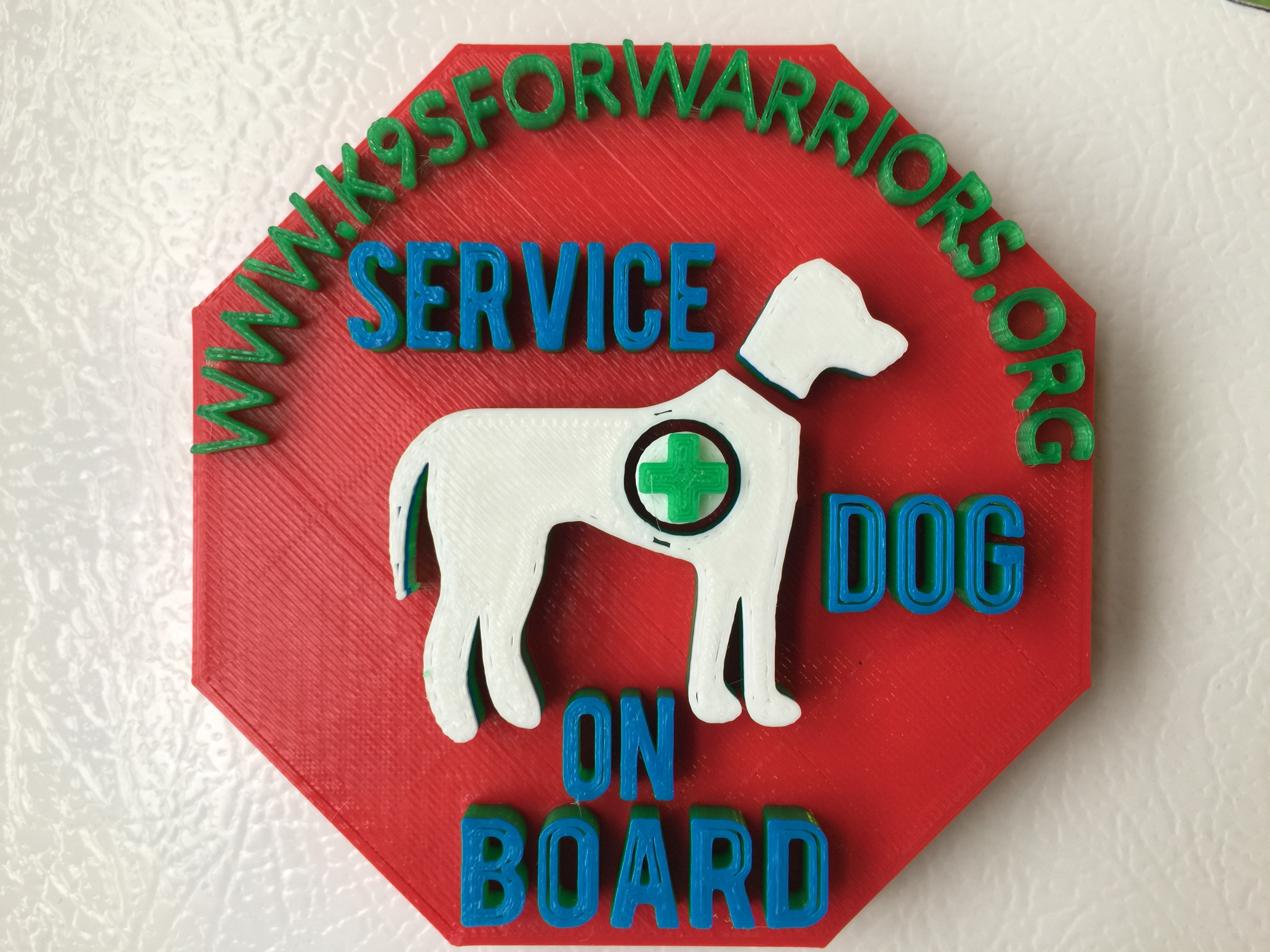 Service Dog On Board by StarLabs3D | Download free STL model ...