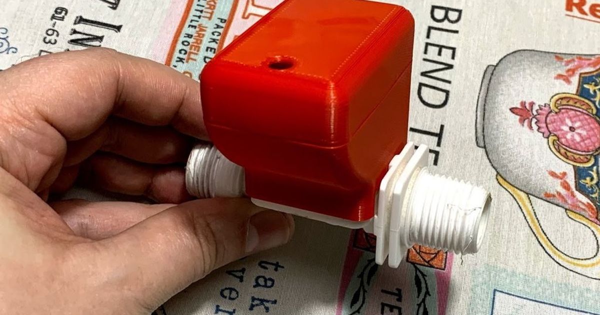 Solenoid valve protection cover by Schneider | Download free STL model ...