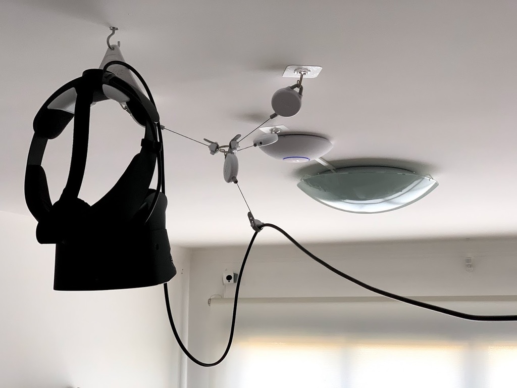 Oculus Rift S ceiling mount by Schneider | Download free STL model ...