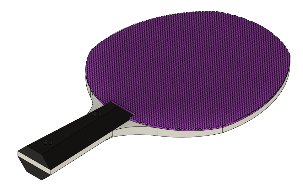 Ping Pong Paddle by GuardianGuy | Download free STL model | Printables.com