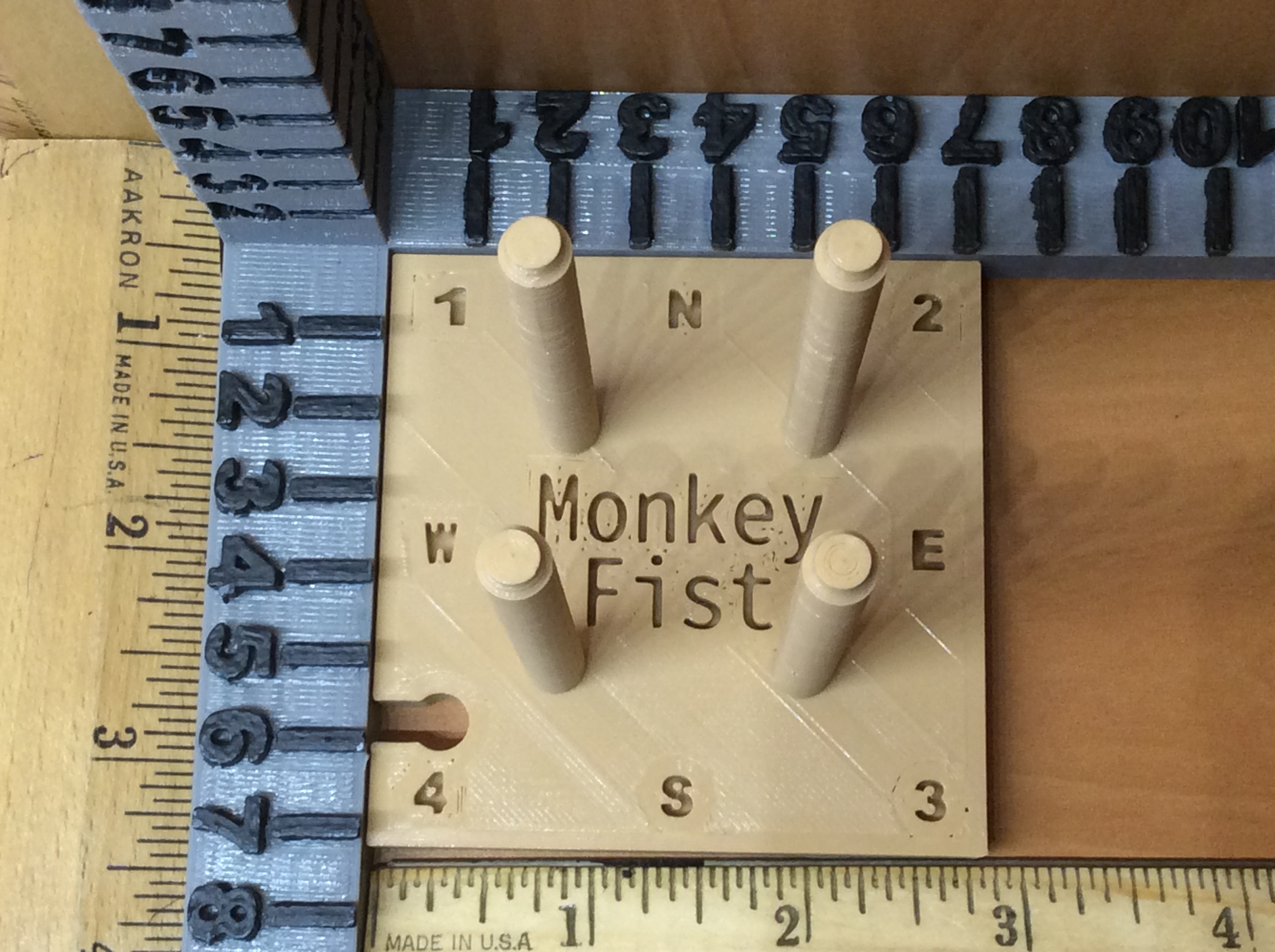 Monkey Fist Maker by StarLabs3D | Download free STL model | Printables.com