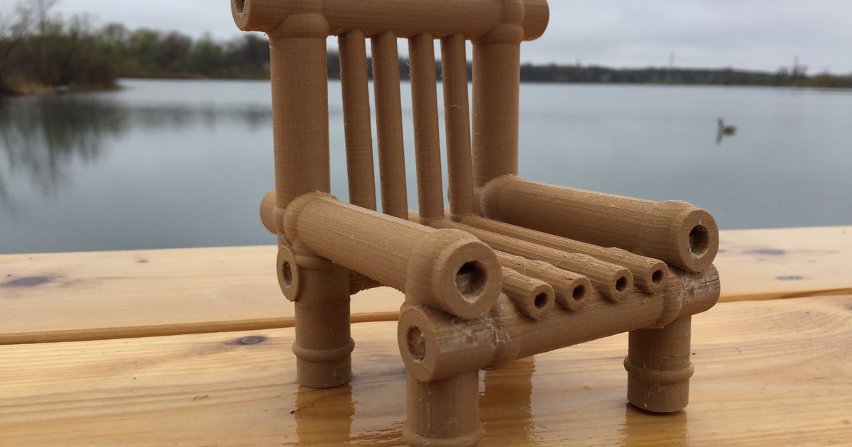 Bamboo Chair by StarLabs3D | Download free STL model | Printables.com