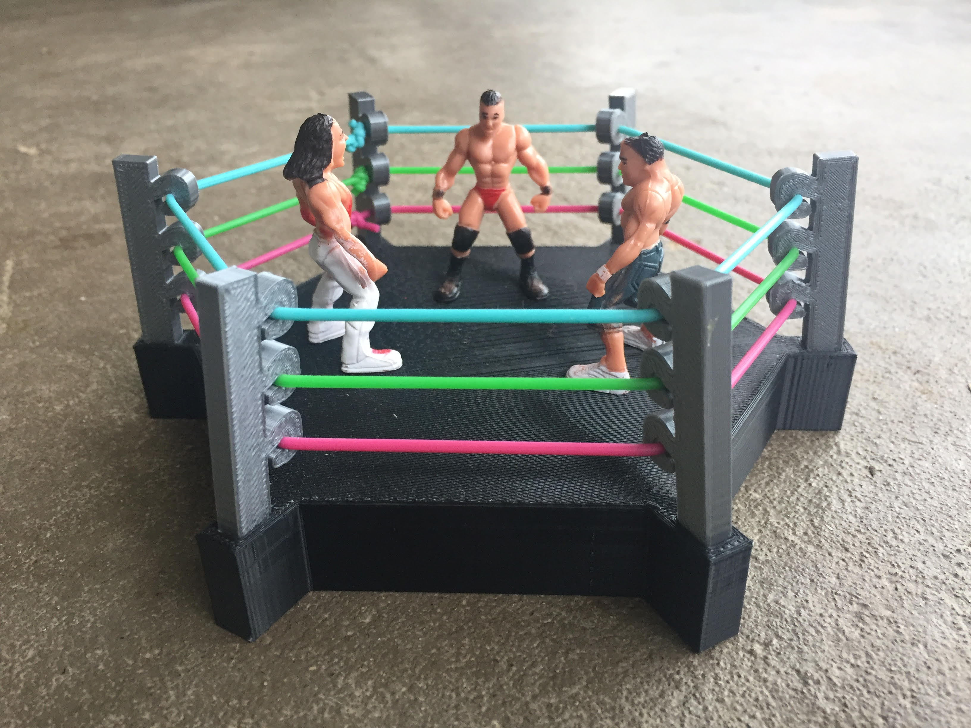 Wrestling Ring by StarLabs3D | Download free STL model | Printables.com