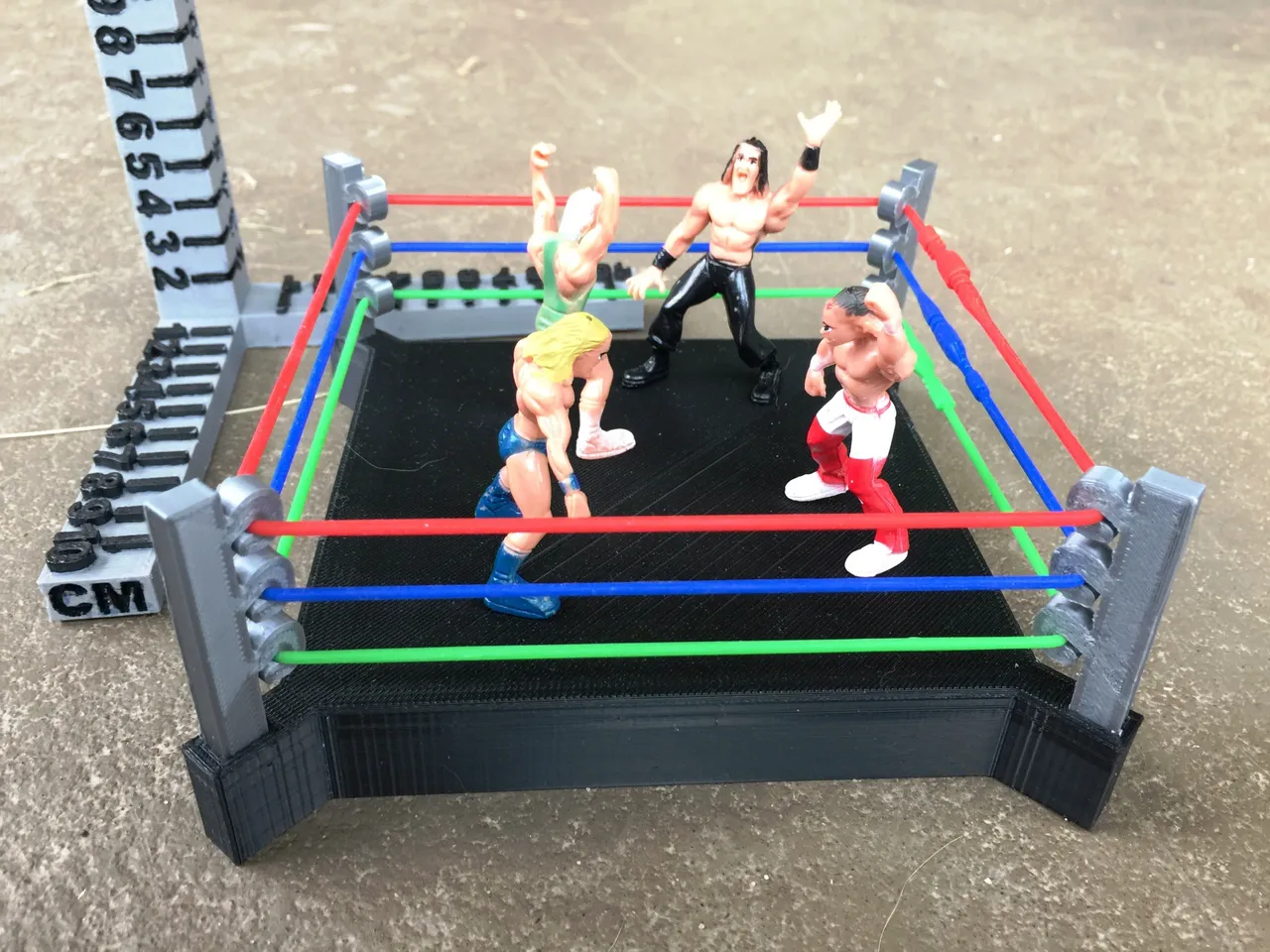 Wrestling Ring by Star Labs 3D, LLC | Download free STL model ...