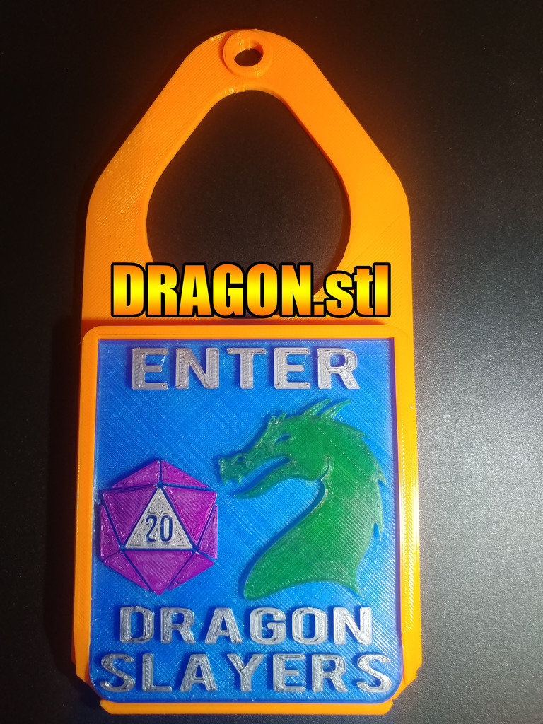 Multi-Use Door Sign by Glenn37216 | Download free STL model ...