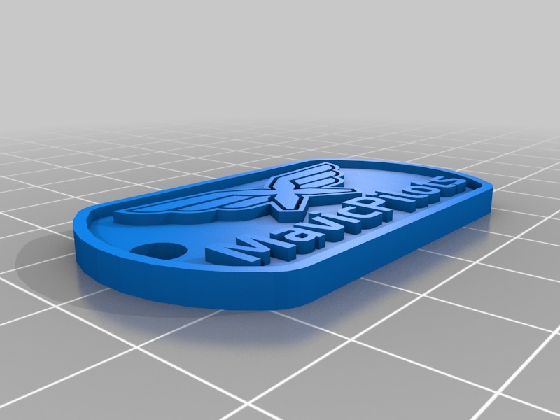 Mavic Pilots Dog Tag by Glenn37216 | Download free STL model ...